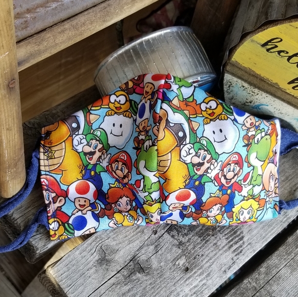 handmade | Other | Super Mario Bros Face Mask Handmade | Poshmark